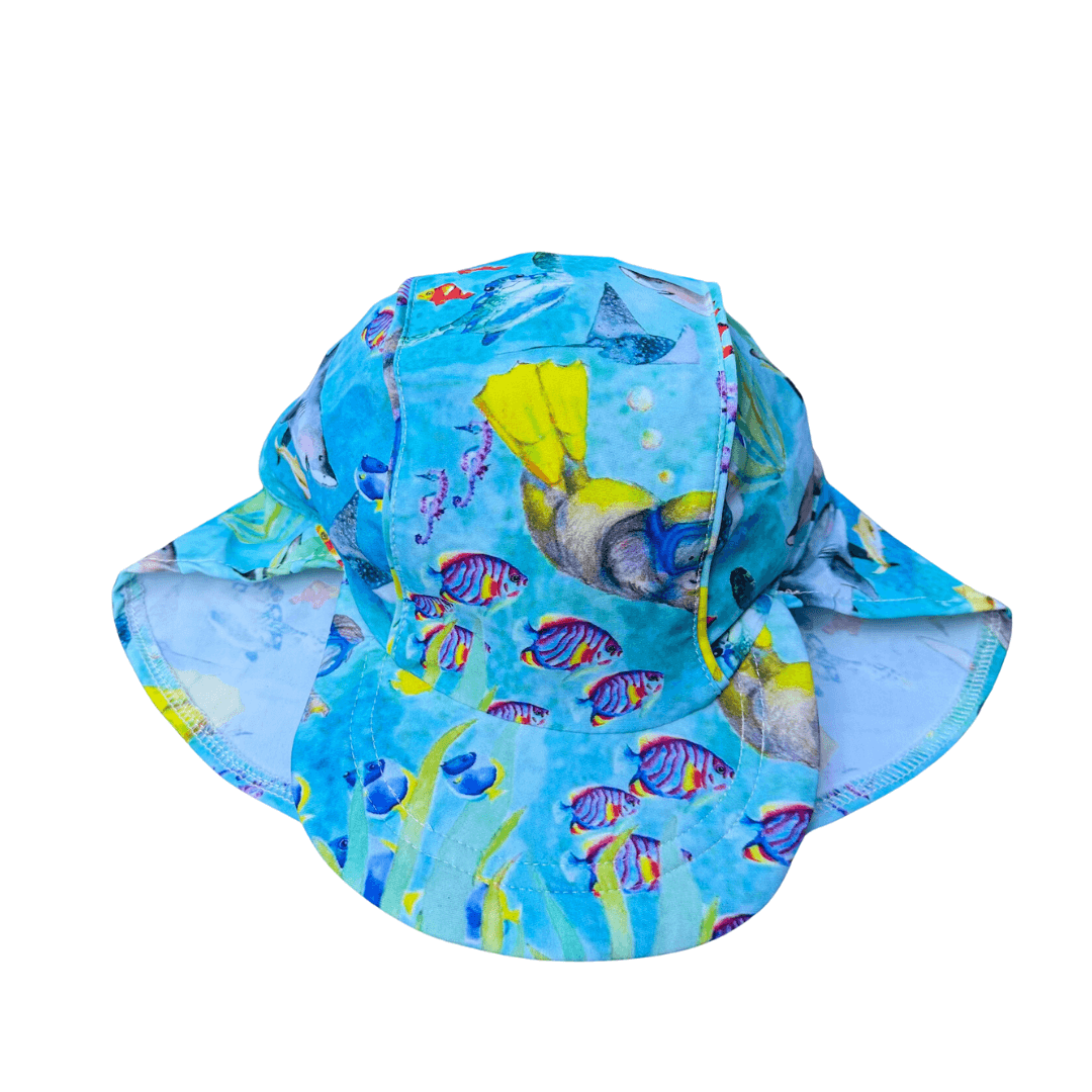 Great Barrier Reef Swim Hat – Cheeky Chickadee Store