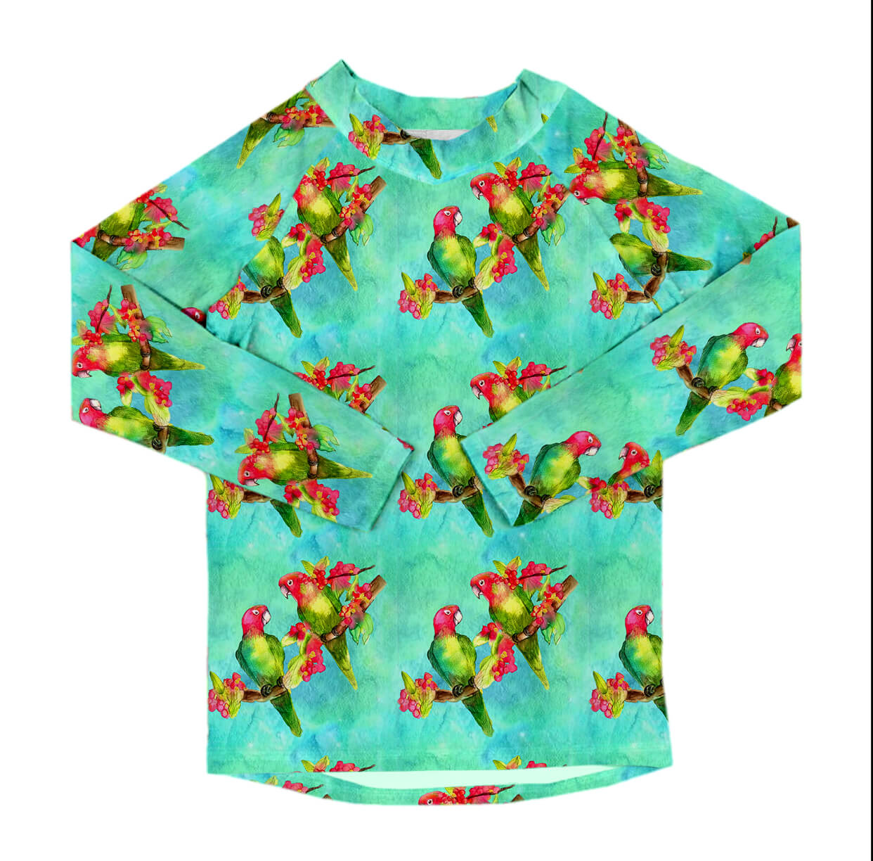PREORDER Christmas Parrots Kids' Rash Top (Ships w/c 11th Nov) – Cheeky ...