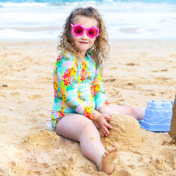 Girls One Piece Swimwear – Cheeky Chickadee Store