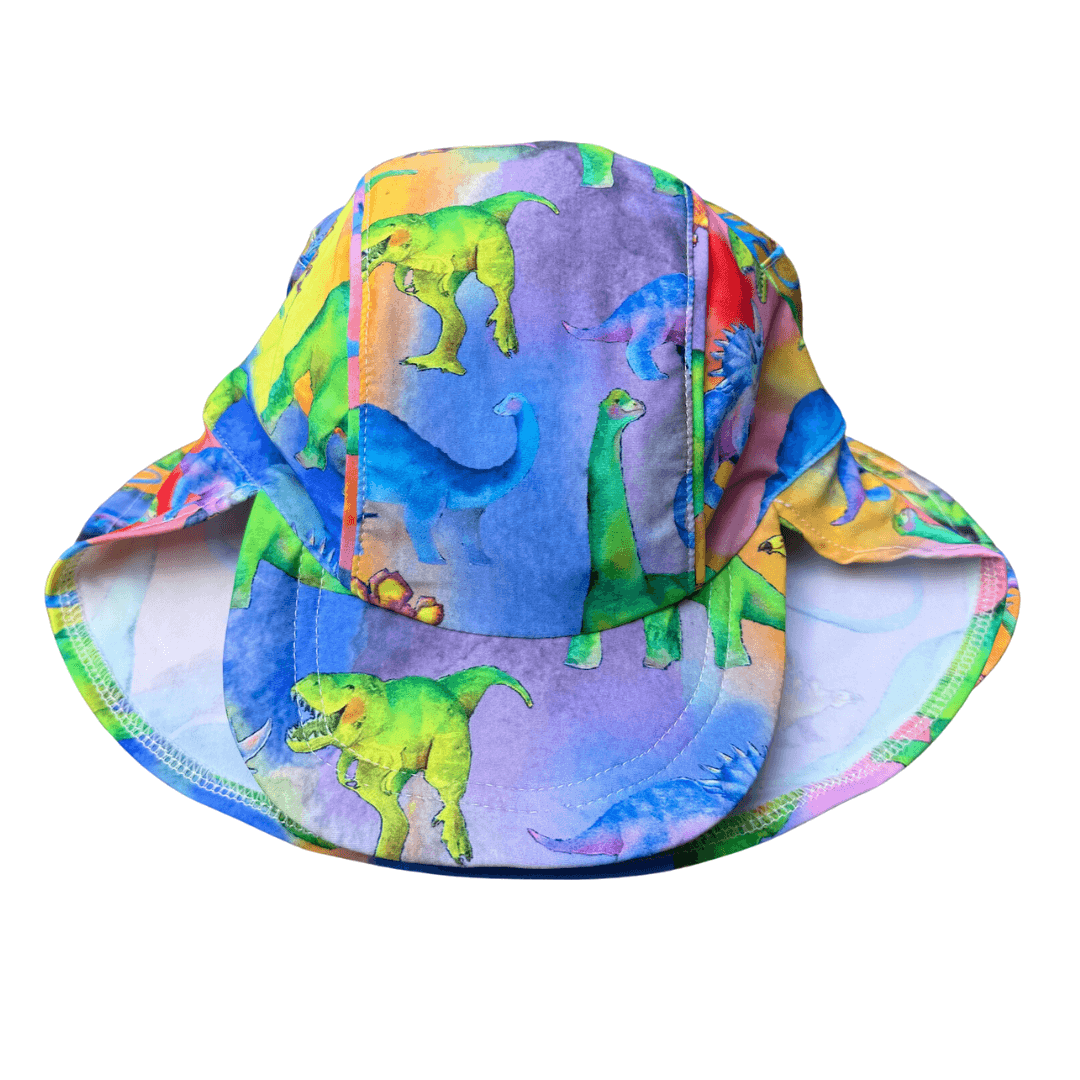 Rainbow-saurus Swim Hat – Cheeky Chickadee Store
