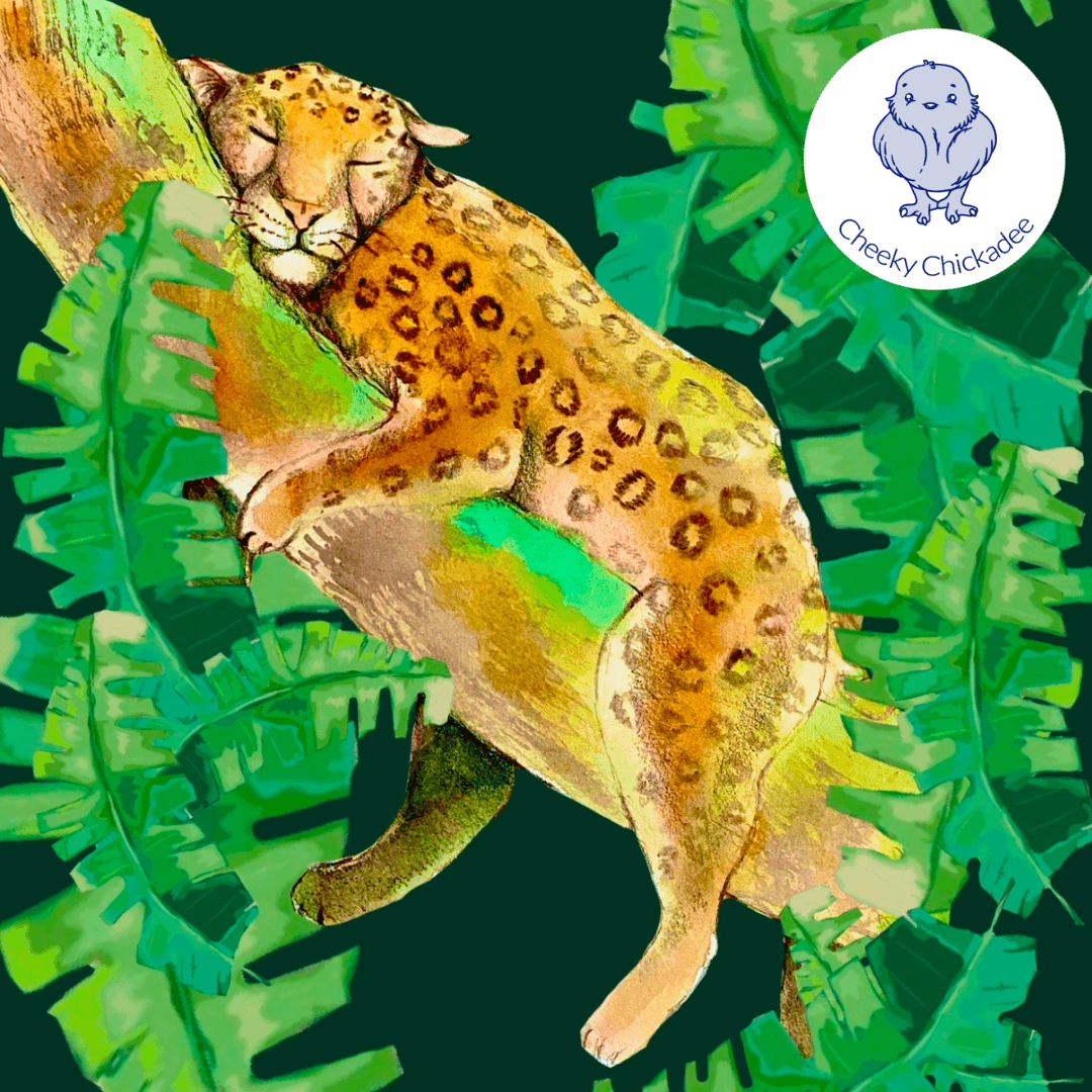 Jungle Leopard Fitted Sheet – Cheeky Chickadee Store