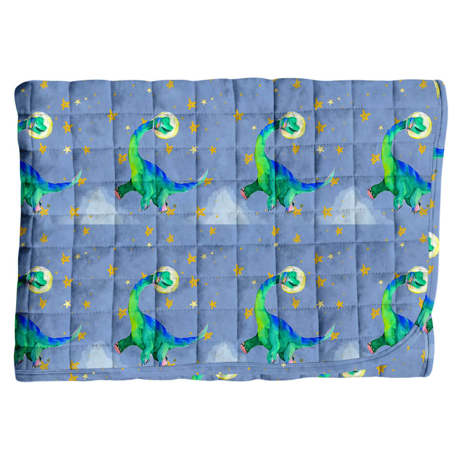 Astro Dinosaur Quilt – Cheeky Chickadee Store